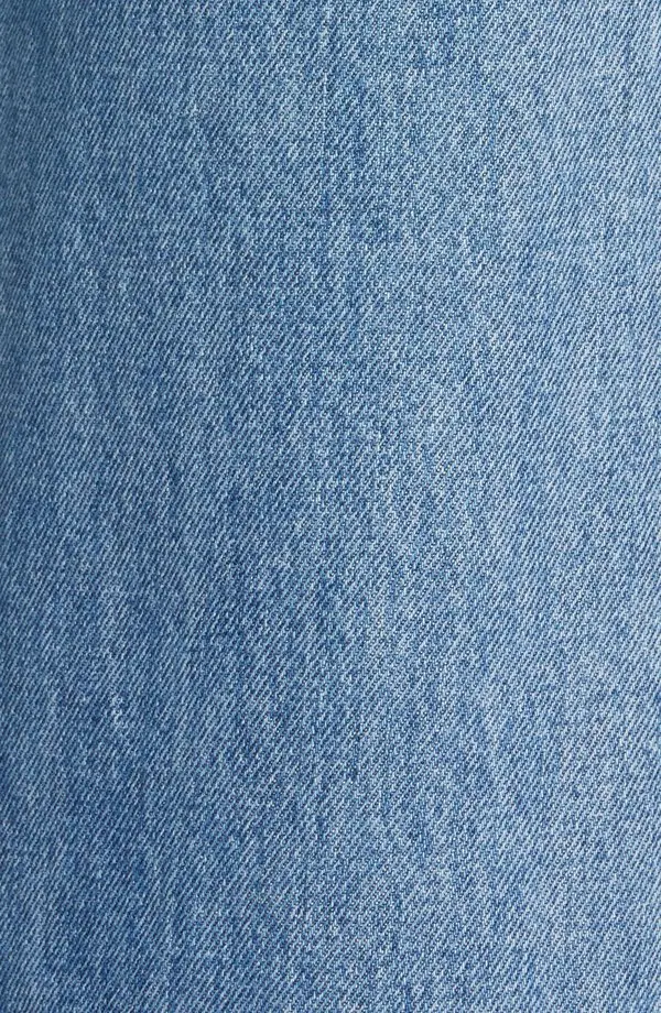 Veronica Beard Taylor Ripped High Waist Wide Leg Jeans