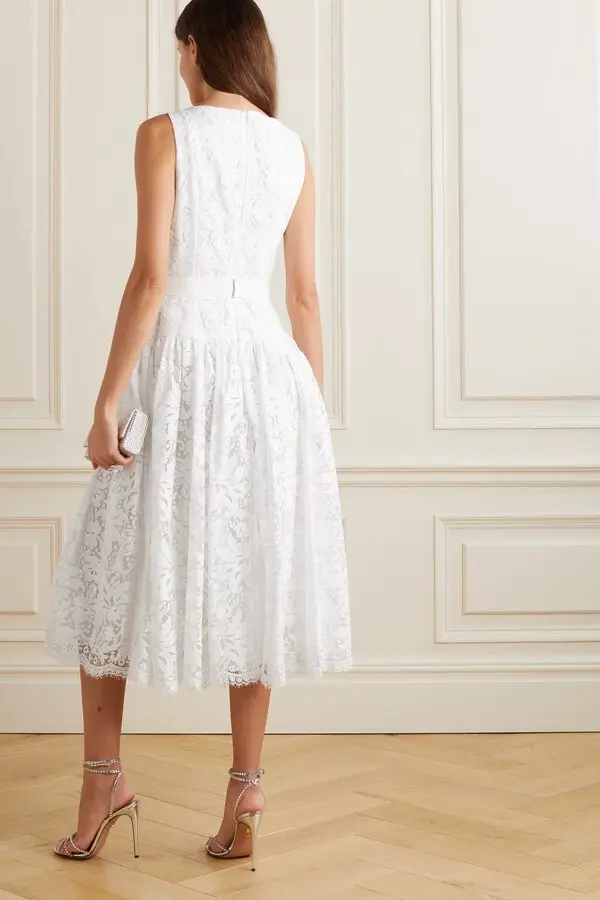Kate Erdem Lace Dress Dress The Population Elisa Embellished Midi Dress Saks  Fifth Avenue