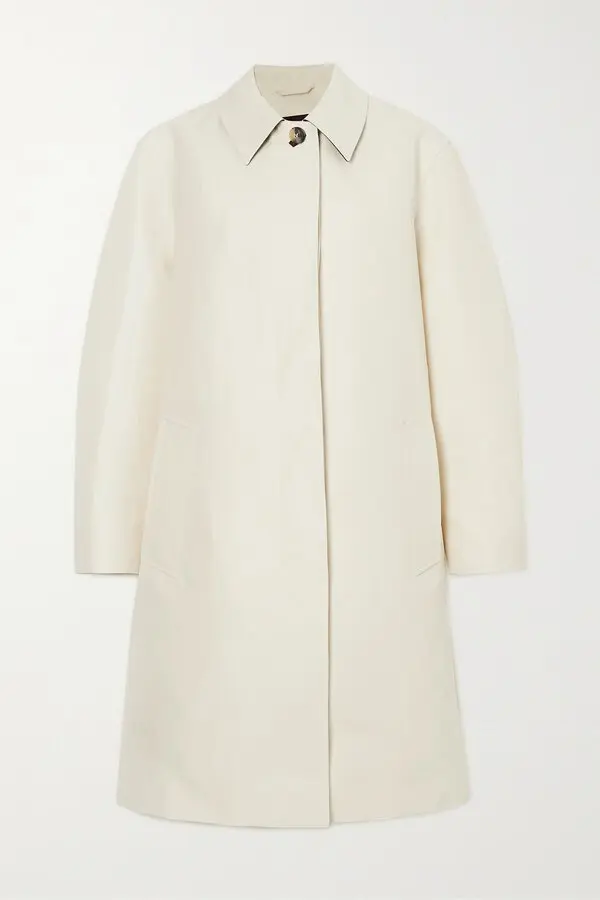 Loro Piana Cotton And Linen-blend Coat