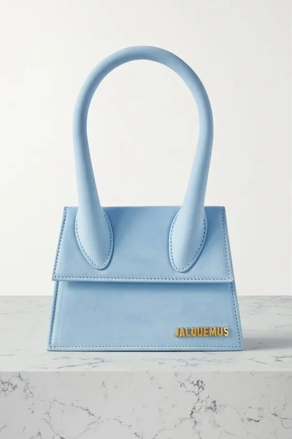 Jacquemus Le Chiquito Moyen Suede Shoulder Bag