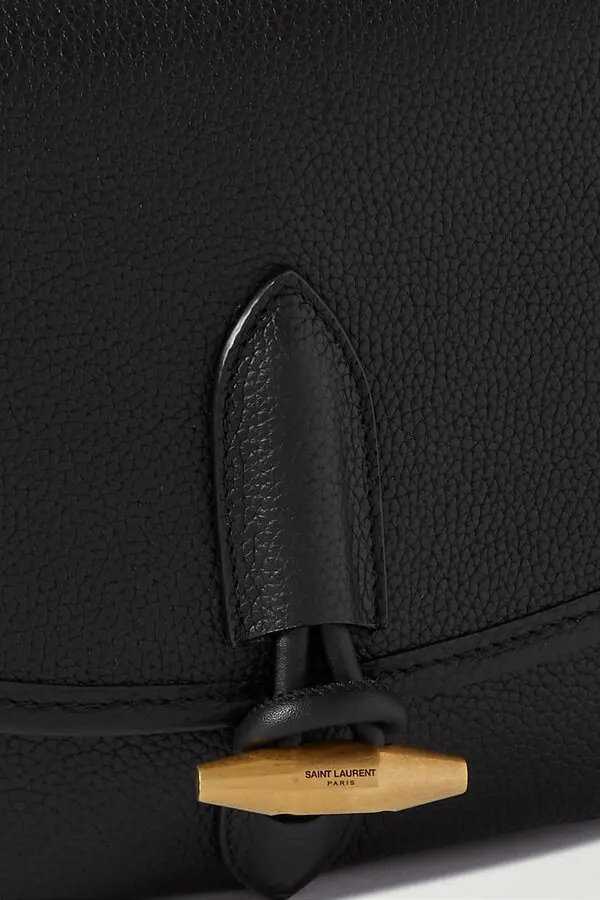 Saint Laurent Le Caban Textured-leather Shoulder Bag