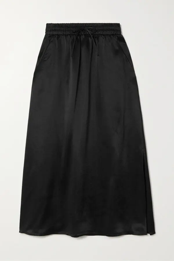 Max Mara Leisure Freda Satin Midi Skirt