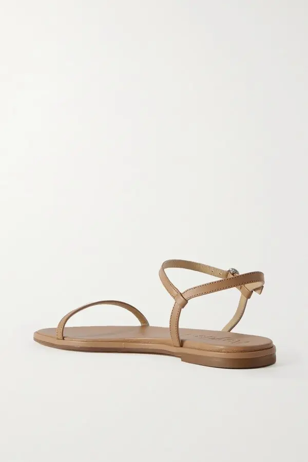 Aeydē Nettie Leather Sandals Brown Editorialist