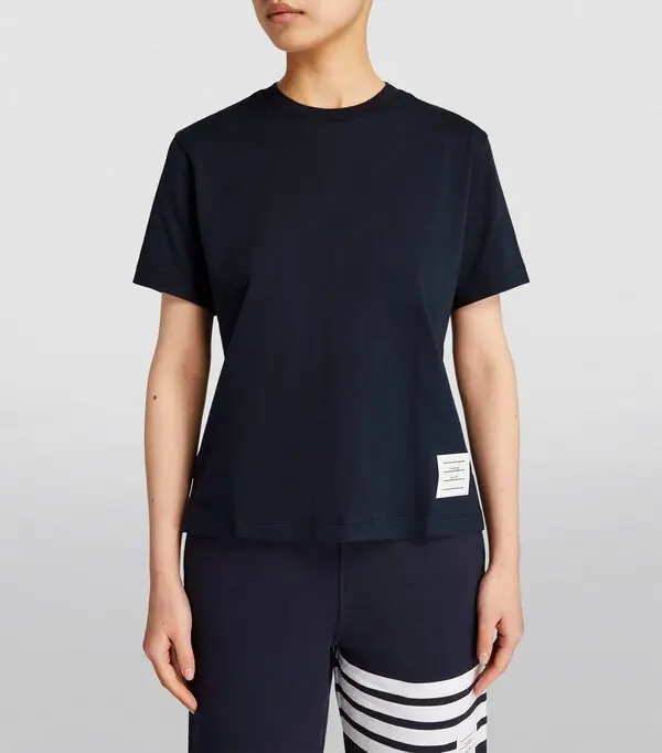 Thom Browne Name Patch T-shirt