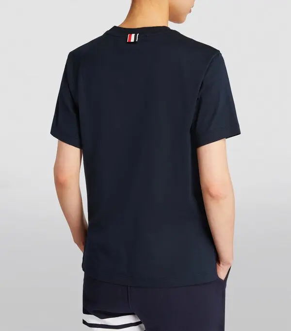Thom Browne Name Patch T-shirt