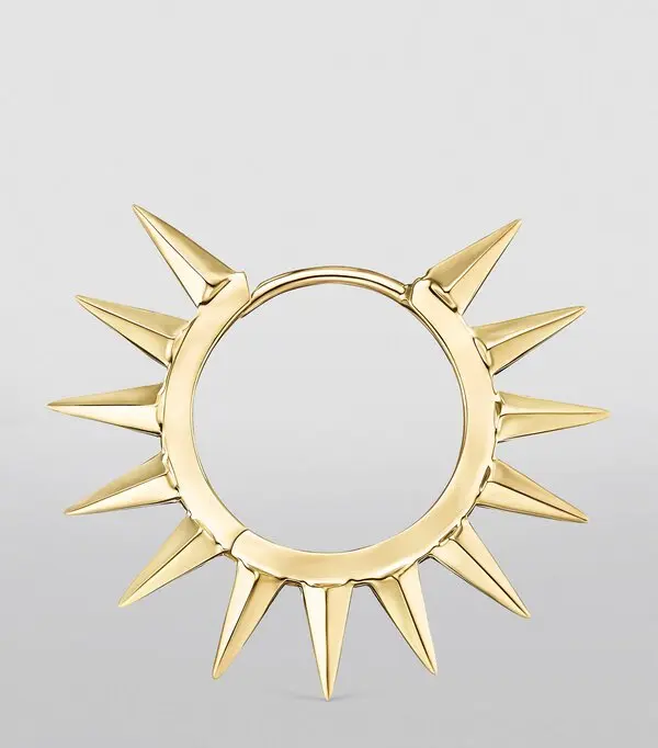 MARIA TASH Mohawk Hoop Earring - Gold