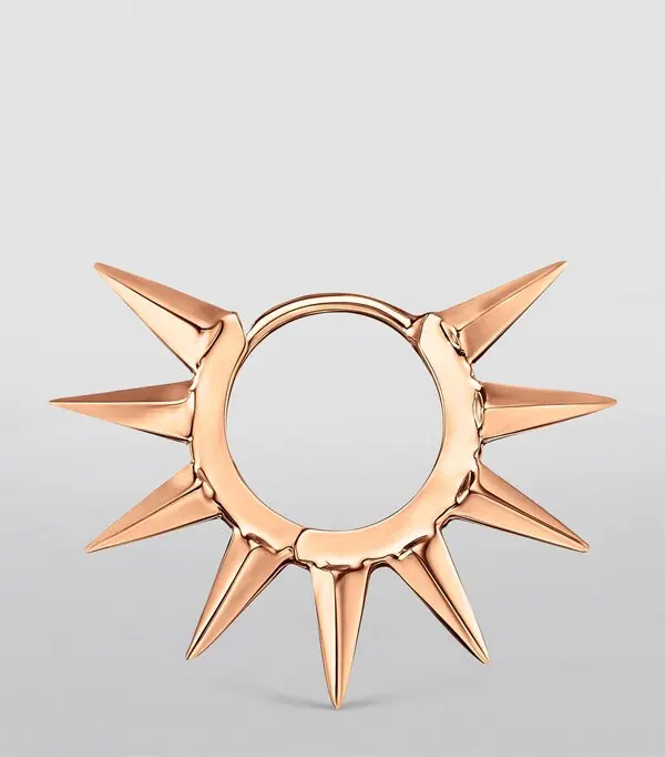 MARIA TASH Metal Mohawk Hoop Earring