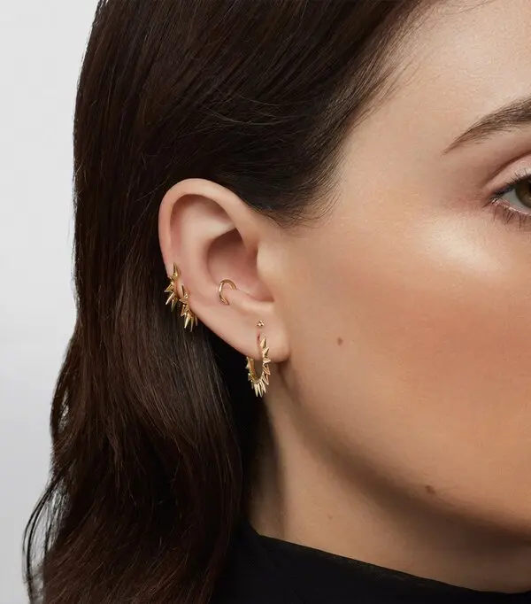 MARIA TASH Mohawk Hoop Earring