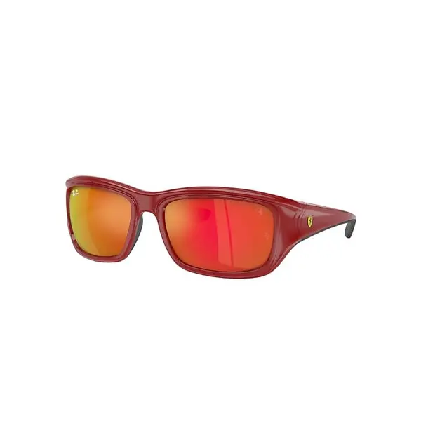 Ray-ban Scuderia Ferrari Collection Sunglasses - Red On Black