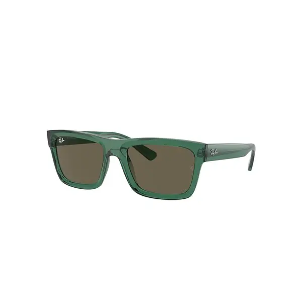 Ray-ban Warren Bio-based Sunglasses - Transparent Green