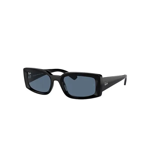 Ray-ban Kiliane Bio-based Sunglasses Frame Grey Lenses - Black