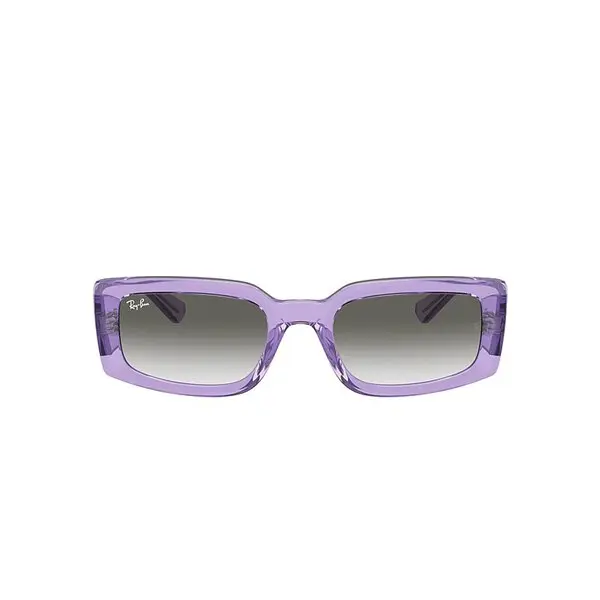 Ray-ban Rectangular Bio-based Sunglasses - Transparent Violet