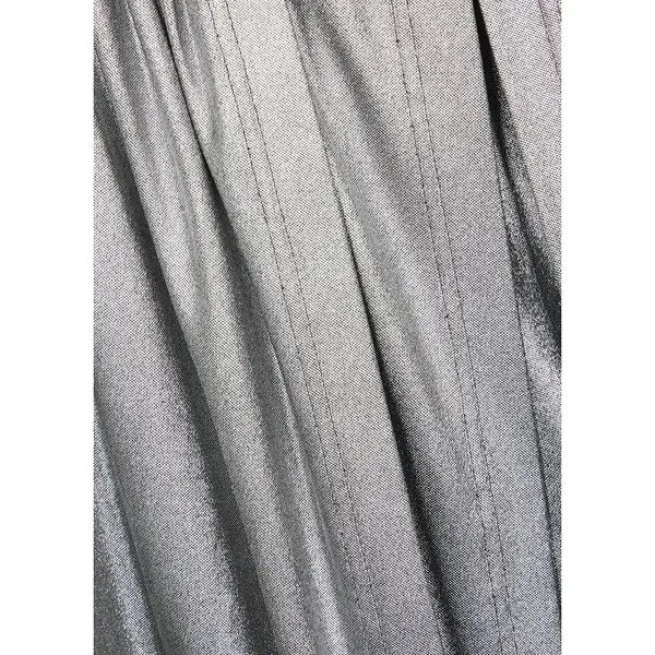 Loewe Metallic Lamé Maxi Wrap Skirt