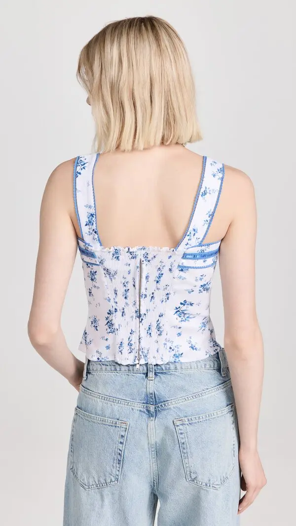 REFORMATION Eloise Linen Top