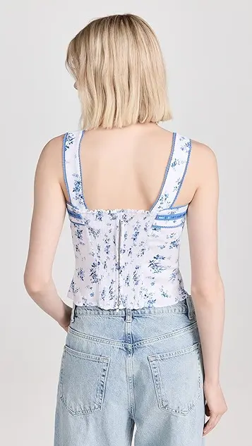 REFORMATION Eloise Linen Top