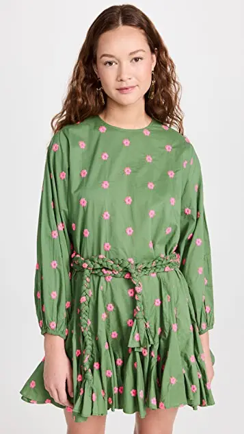rhode ella dress green In Willow Daisy - 70% Off Baby Shower Dresses