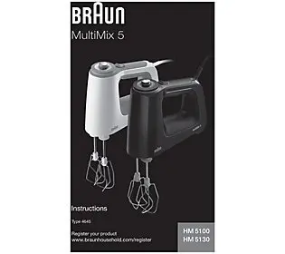 BRAUN Multimix 5 Hand Mixer And Chopper