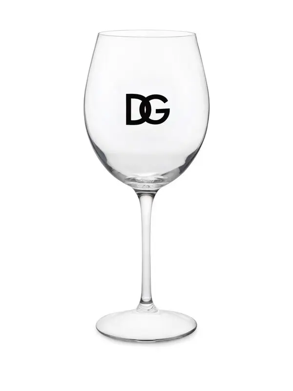Dolce & Gabbana Logo-print Wine Glasses