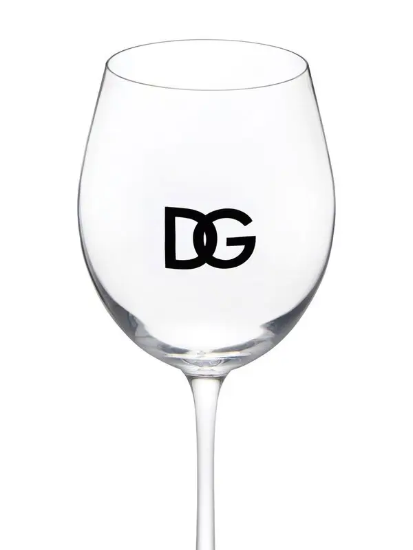 Dolce & Gabbana Logo-print Wine Glasses