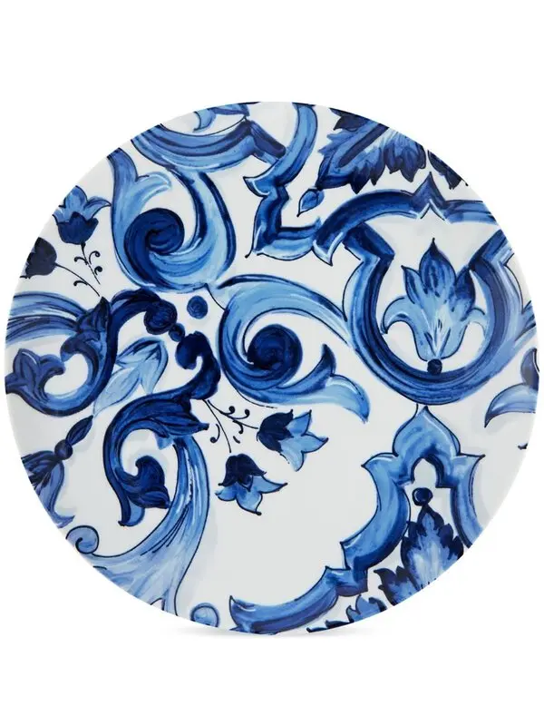 Dolce & Gabbana Porcelain Dinner Plates - Blue