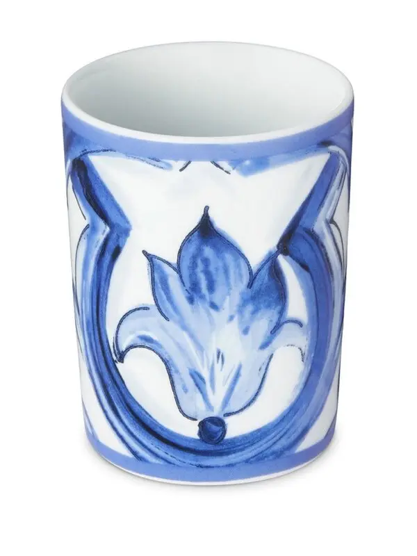 Dolce & Gabbana Blu Mediterraneo Porcelain Water Glass