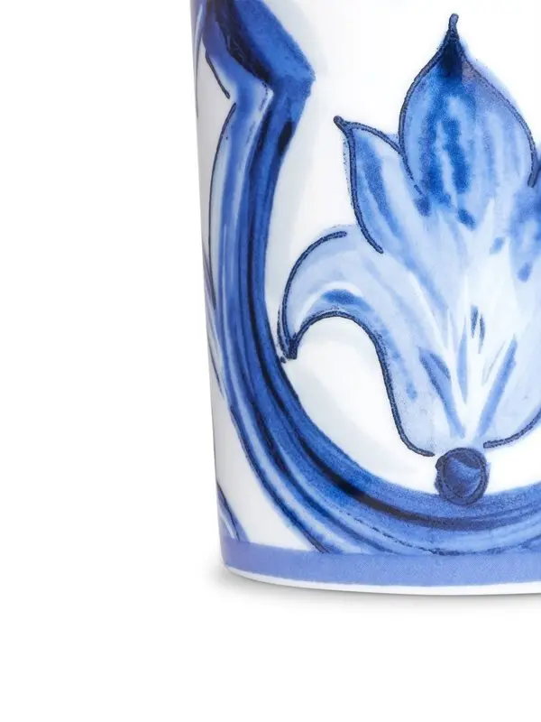 Dolce & Gabbana Blu Mediterraneo Porcelain Water Glass