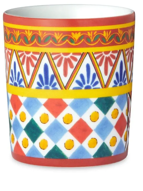 Dolce & Gabbana Archive-print Porcelain Cup