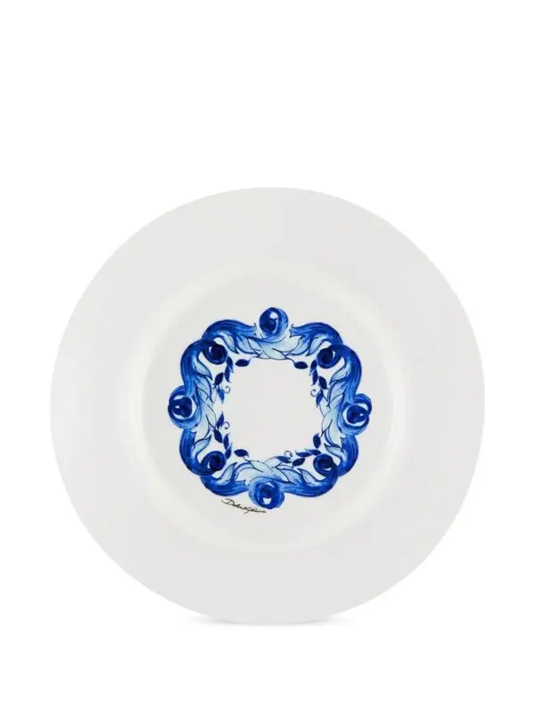 Dolce & Gabbana Porcelain Bread Plates - White