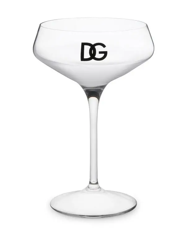 Dolce & Gabbana Logo-print Champagne Glasses
