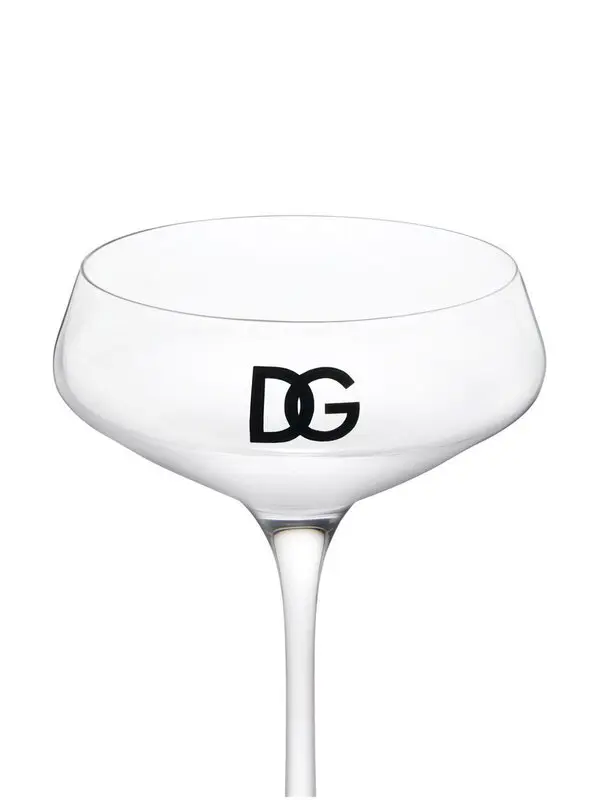 Dolce & Gabbana Logo-print Champagne Glasses