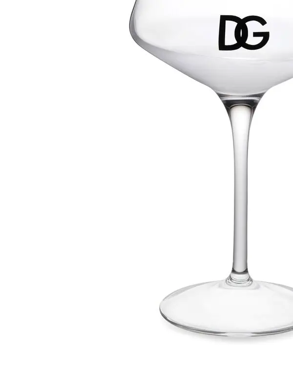 Dolce & Gabbana Logo-print Champagne Glasses