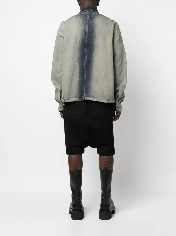 Rick Owens Long-sleeve Denim Jacket