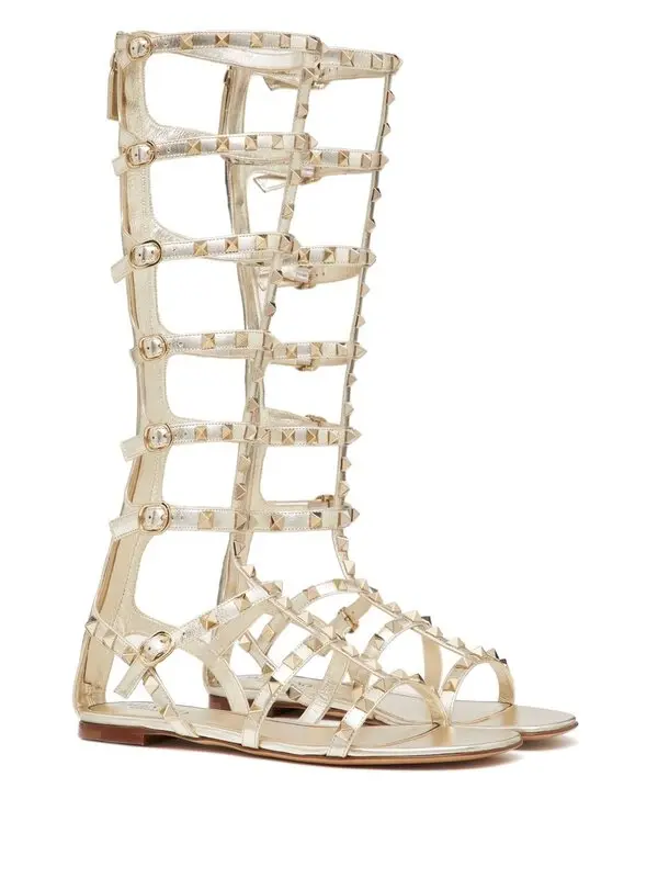 Valentino Garavani Rockstud Gladiator Sandals