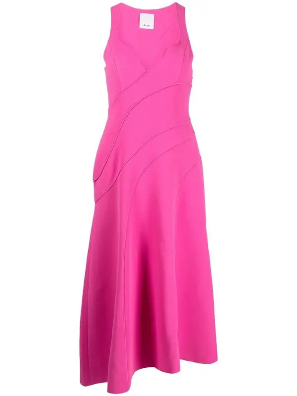 hot pink birthday dress Hot Pink 3D Floral Rosette Mini Dress with Corset Bodice