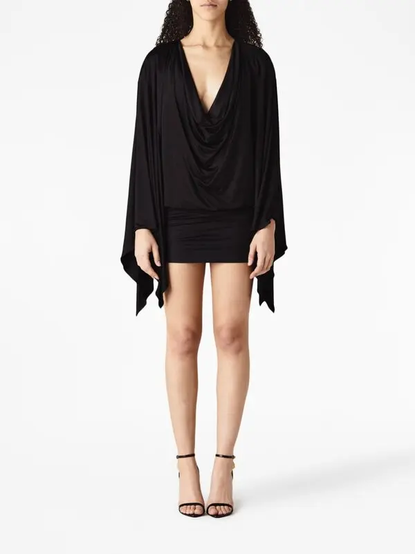 TOM FORD Drape-detail Long-sleeved Blouse