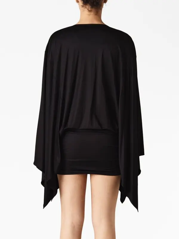 TOM FORD Drape-detail Long-sleeved Blouse