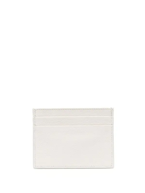 Palm Angels I Love Pa Leather Cardholder - White