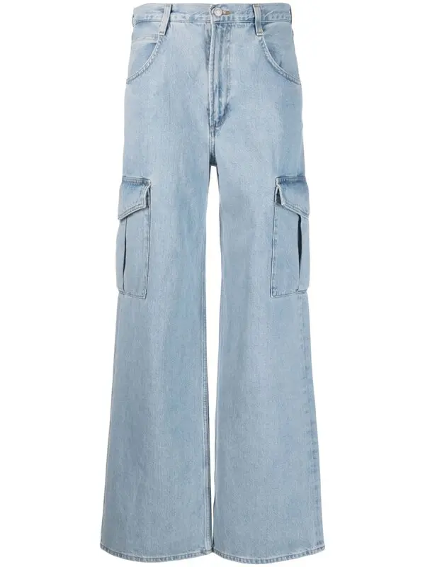 AGOLDE Minka Cargo Wide-leg Jeans