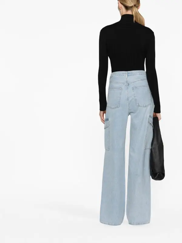 AGOLDE Minka Cargo Wide-leg Jeans