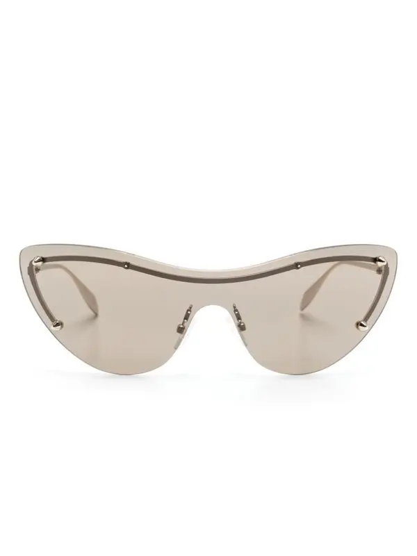 Alexander McQueen Frameless Sunglasses - Silver