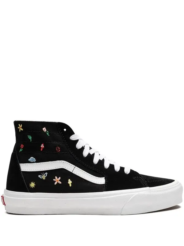 VANS Sk8-hi Tapered Garden Party Sneakers - Black