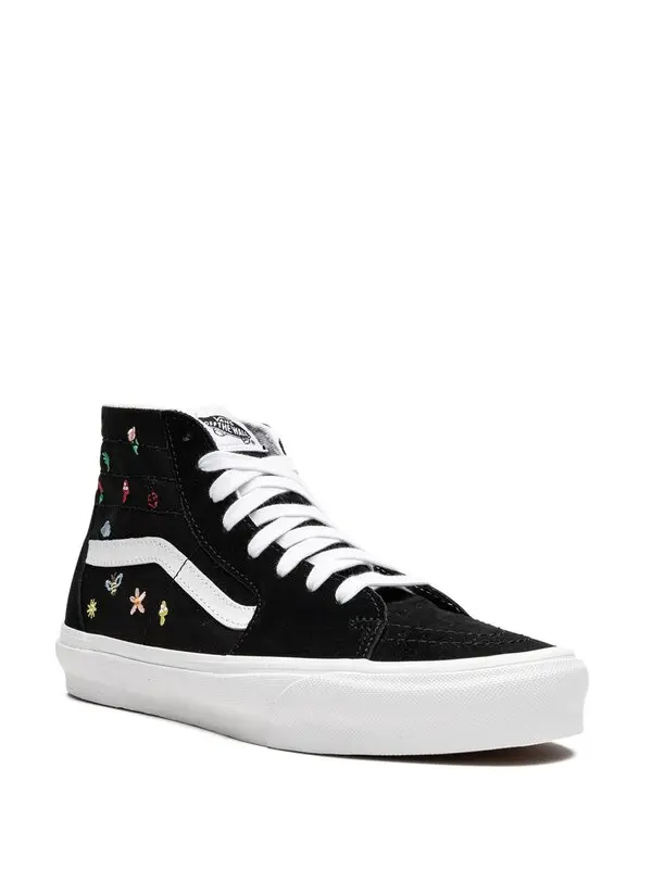 VANS Sk8-hi Tapered Garden Party Sneakers - Black