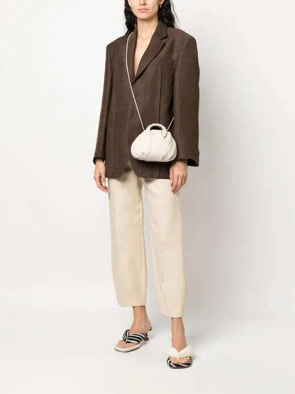 Hereu Bombon Leather Crossbody Bag