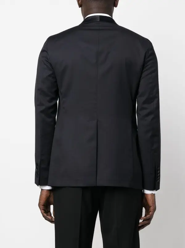 Tagliatore Virgin-wool Double-breasted Blazer