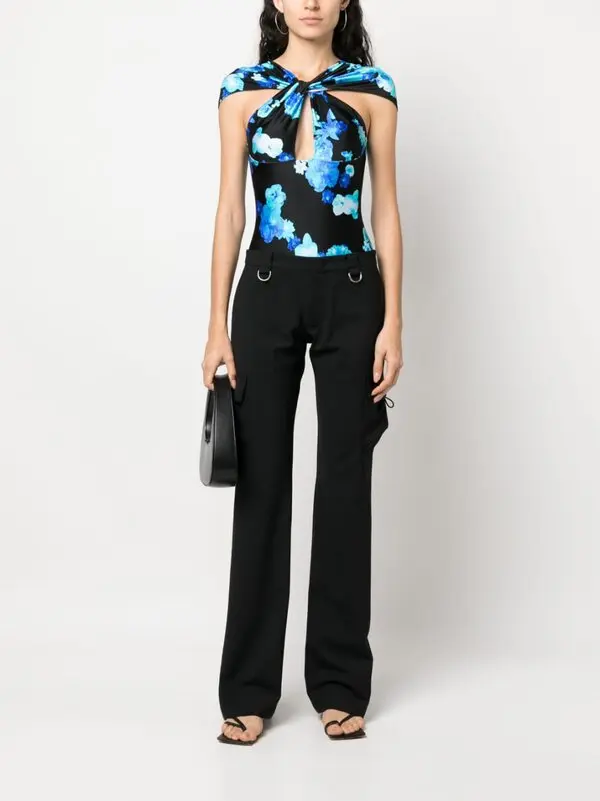 Coperni Floral-print Bodysuit