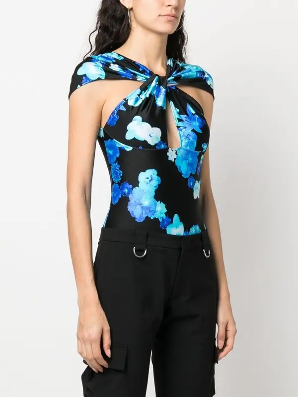 Coperni Floral-print Bodysuit