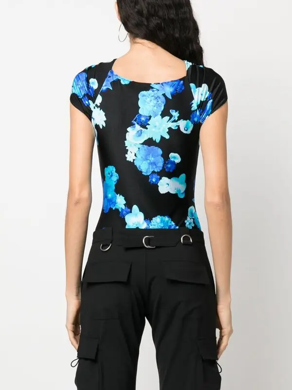 Coperni Floral-print Bodysuit