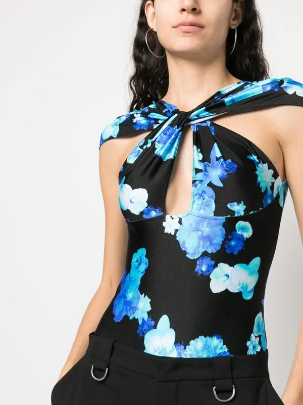 Coperni Floral-print Bodysuit
