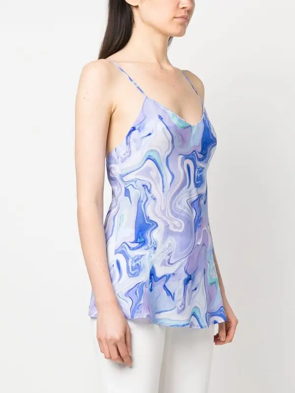 Bcbgmaxazria Marbled-pattern Top