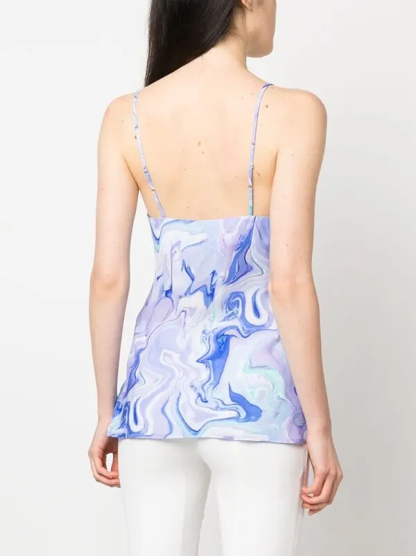 Bcbgmaxazria Marbled-pattern Top